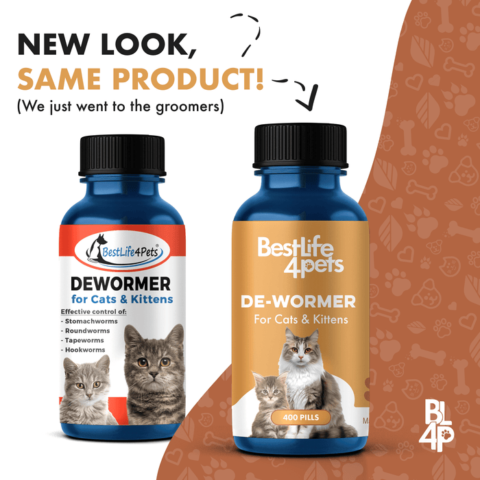 Homeopathic Broad Spectrum Dewormer for Cats // BestLife4Pets